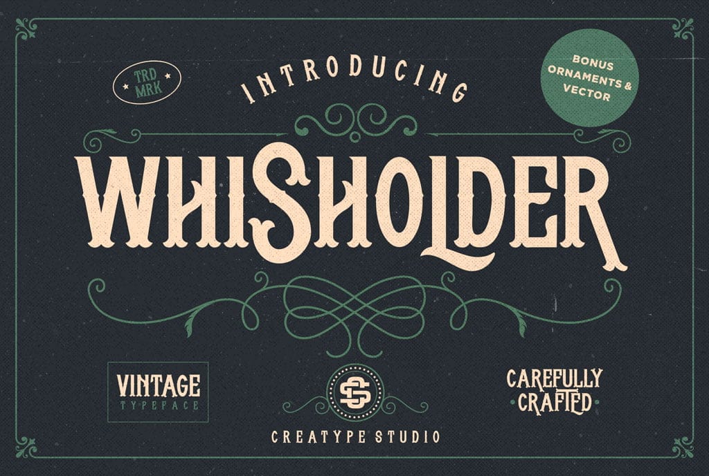 Free Vintage And Retro Fonts - Craft Graphic